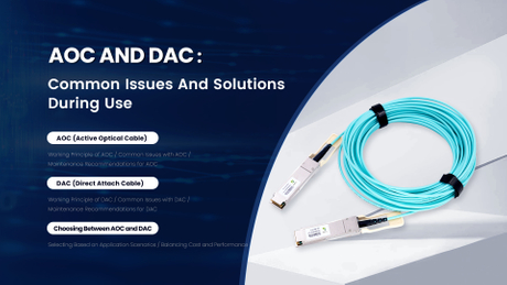 AOC And DAC: Common Issues And Solutions During Use - YXFiber